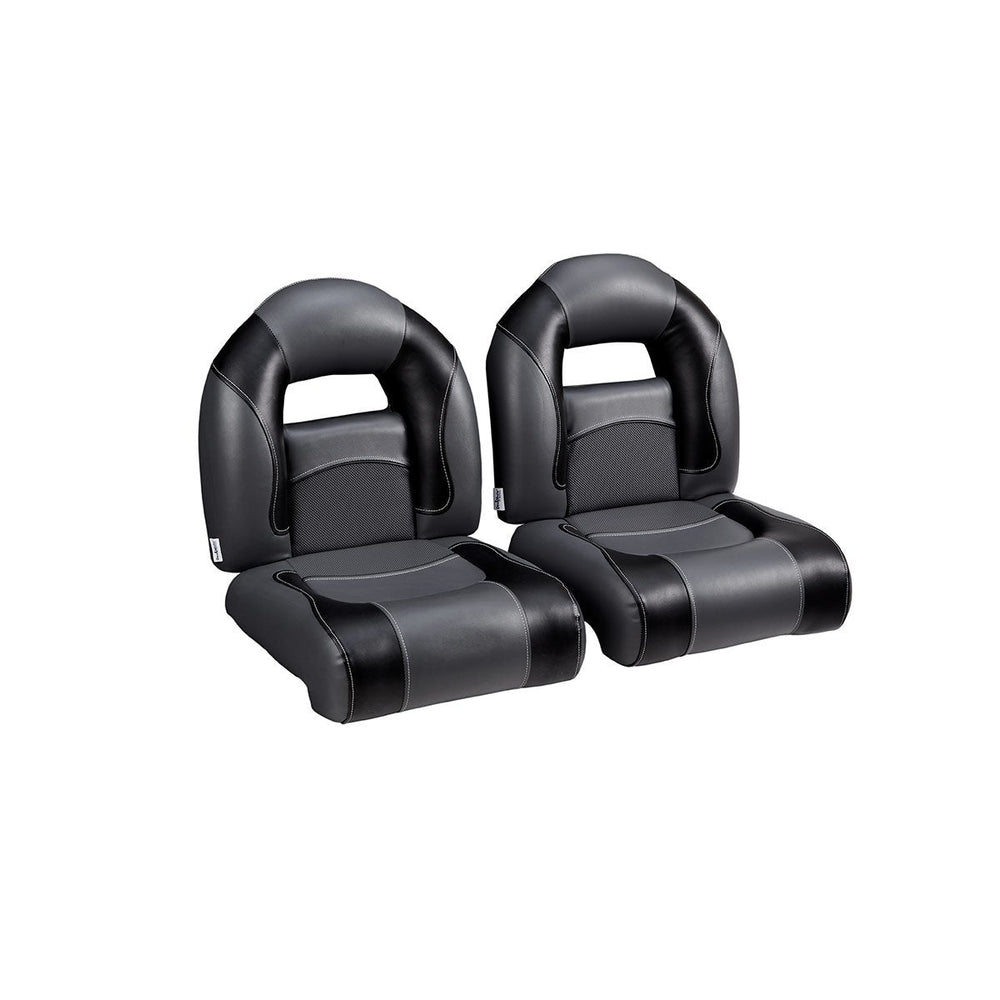 4 PIECE COMPACT BASS BOAT SEATS (SET OF 2)