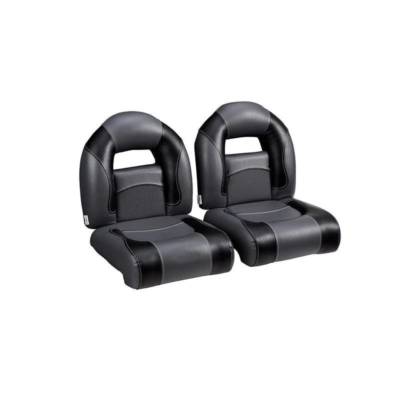 4 PIECE COMPACT BASS BOAT SEATS (SET OF 2)